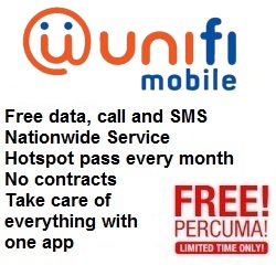 UniFi Postpaid, coverage, promotion, online application